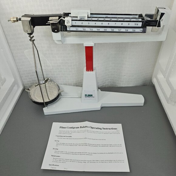 Flinn | Other | Flinn Centigram Mechanical Scale Quadruple Beam Balance ...